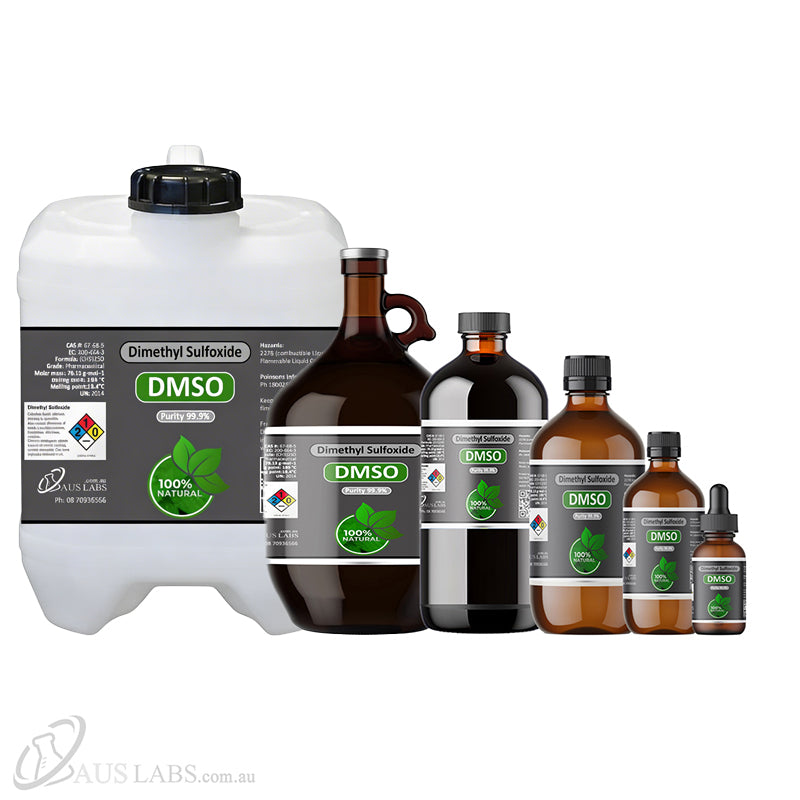 DMSO 99.9% Pharma Grade, Pure Liquid Dimethyl Sulfoxide – AusLabs