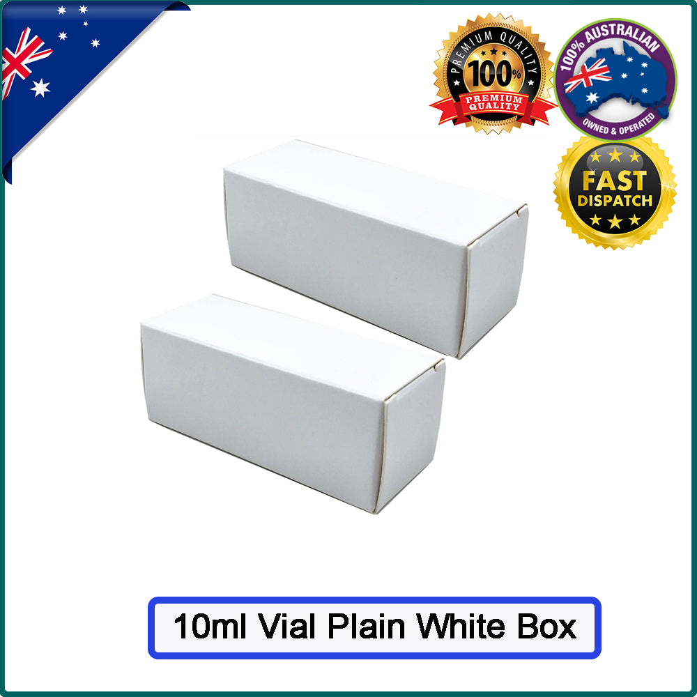 10ml Vial Plain White Box